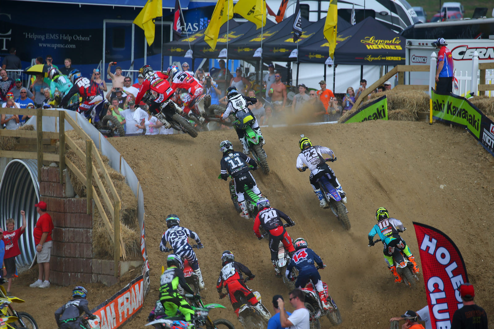 The pack - Photo Blast: High Point - Motocross Pictures - Vital MX