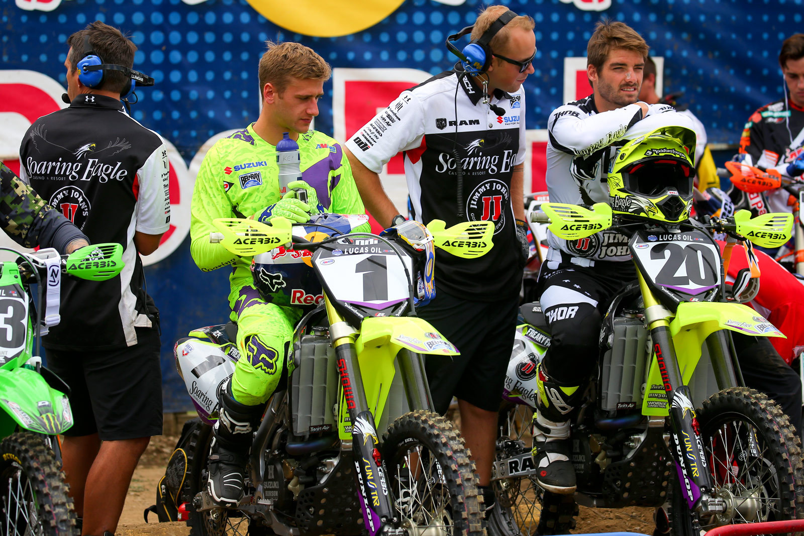 RCH Soaring Eagle/Jimmy Johns/Suzuki Factory Racing - Vital MX Pit Bits ...