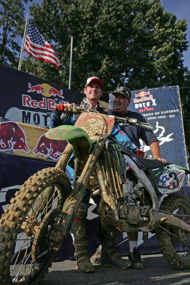Tim Ferry and his dad - 2007 Red Bull Motocross of Nations: Wrap-Up ...