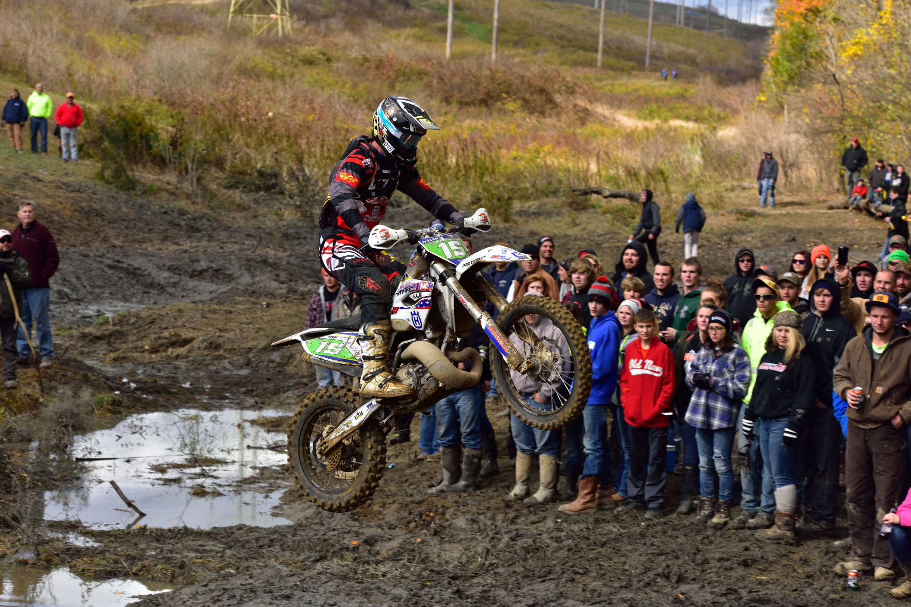 The creek jump - Photo Blast: Powerline Park GNCC - Motocross Pictures ...