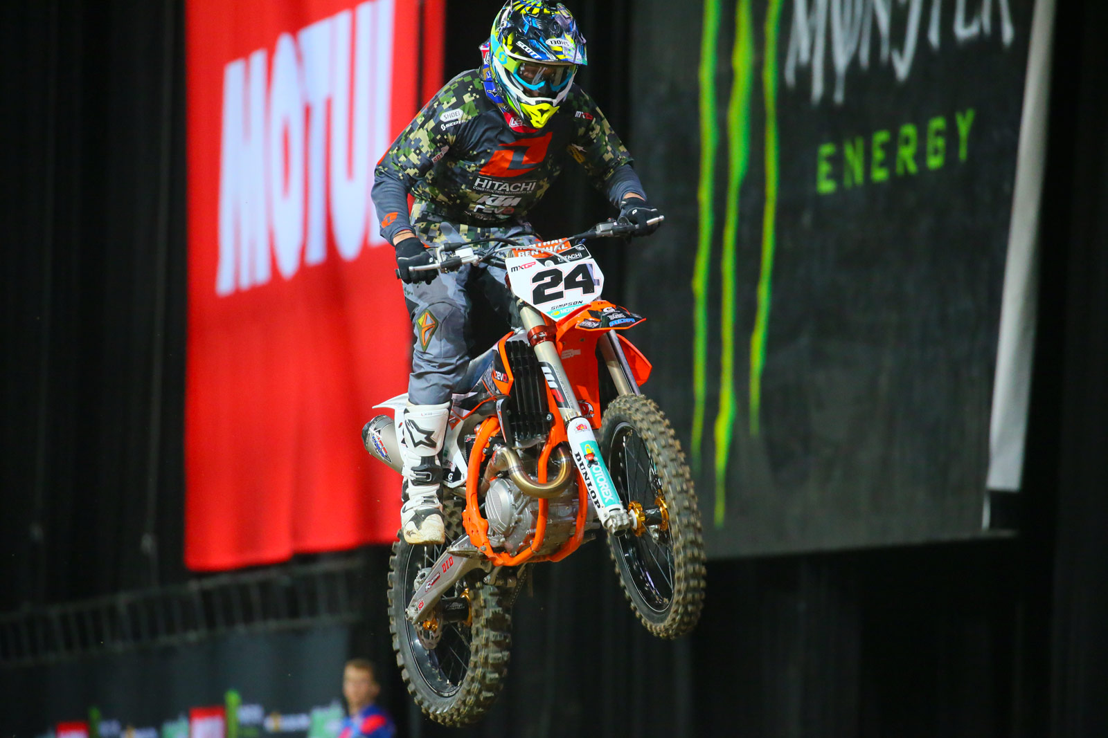 Shaun Simpson - Supercross Paris-Lille: Press Day - Motocross Pictures ...