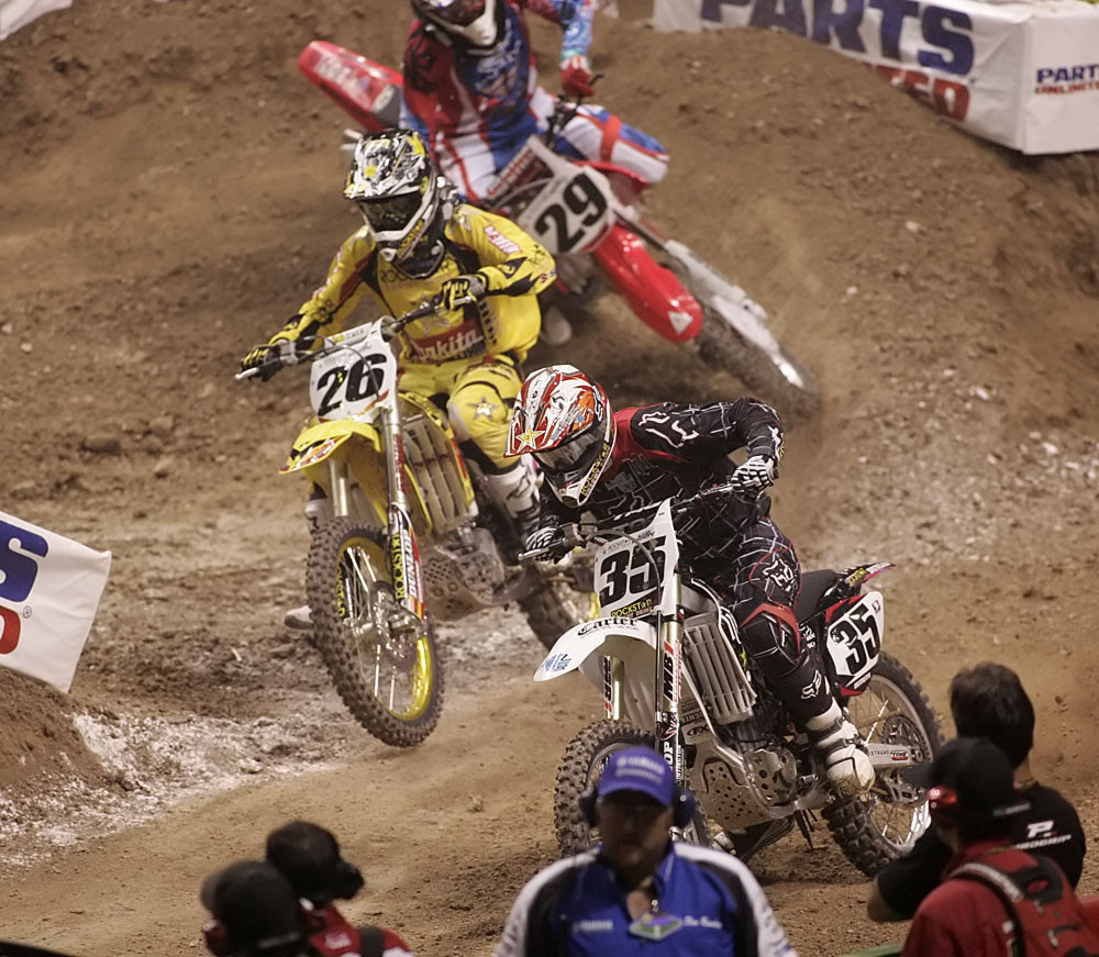 Heat 1 - Josh Demuth, Michael Byrne, and Andrew Short - 2007 Rockstar ...