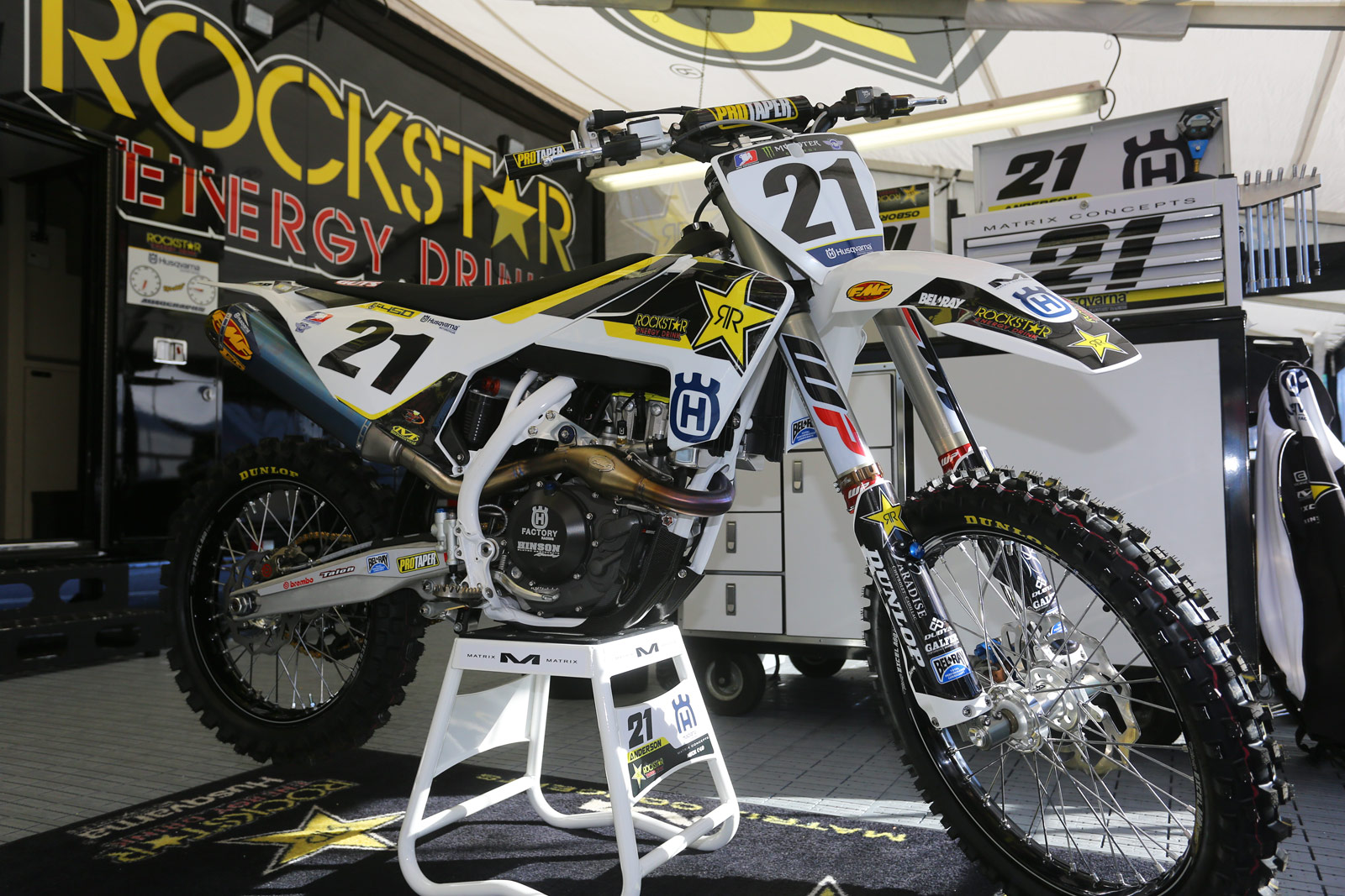 Jason Anderson - 2016 Bikes of Supercross - Motocross Pictures - Vital MX