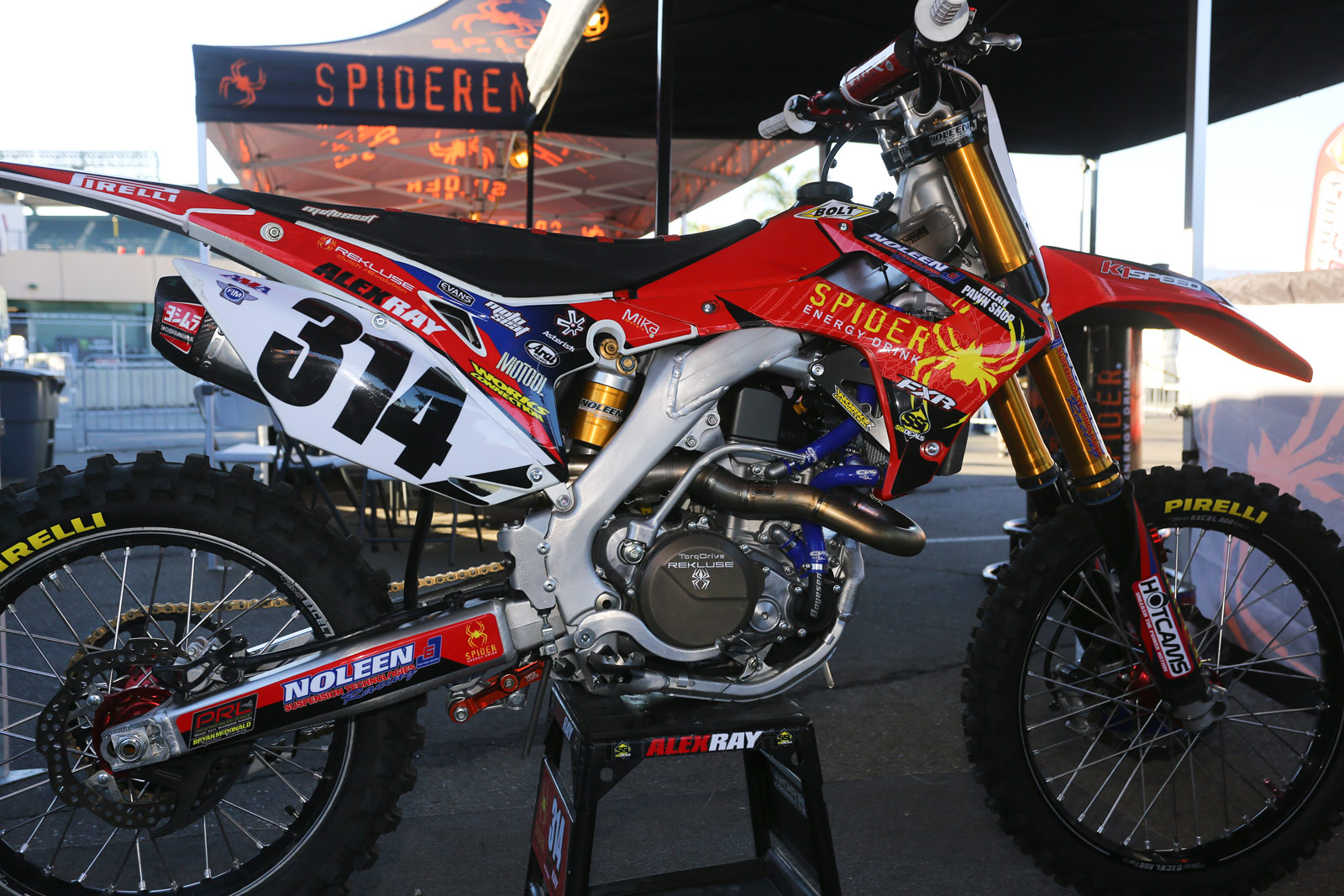 Alex Ray - 2016 Bikes of Supercross - Motocross Pictures - Vital MX