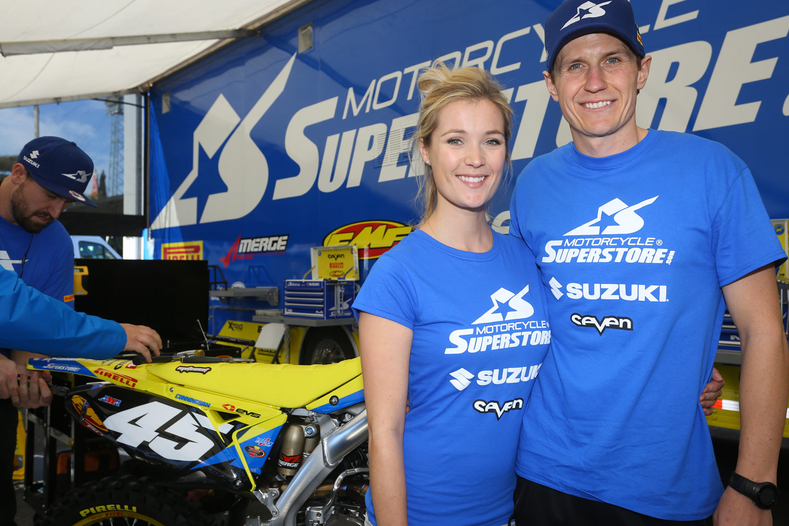 Georgia and Jimmy Albertson (and Gregg hiding to the right) - Vital MX ...