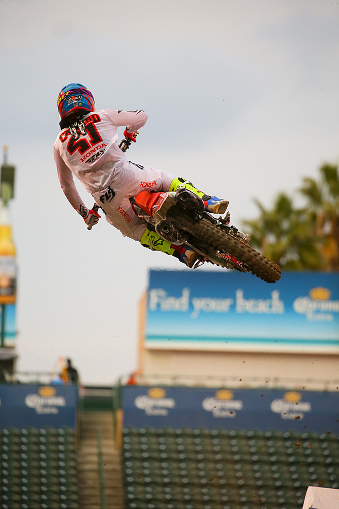 Trey Canard - Vital MX Pit Bits: Anaheim 1 - Motocross Pictures - Vital MX