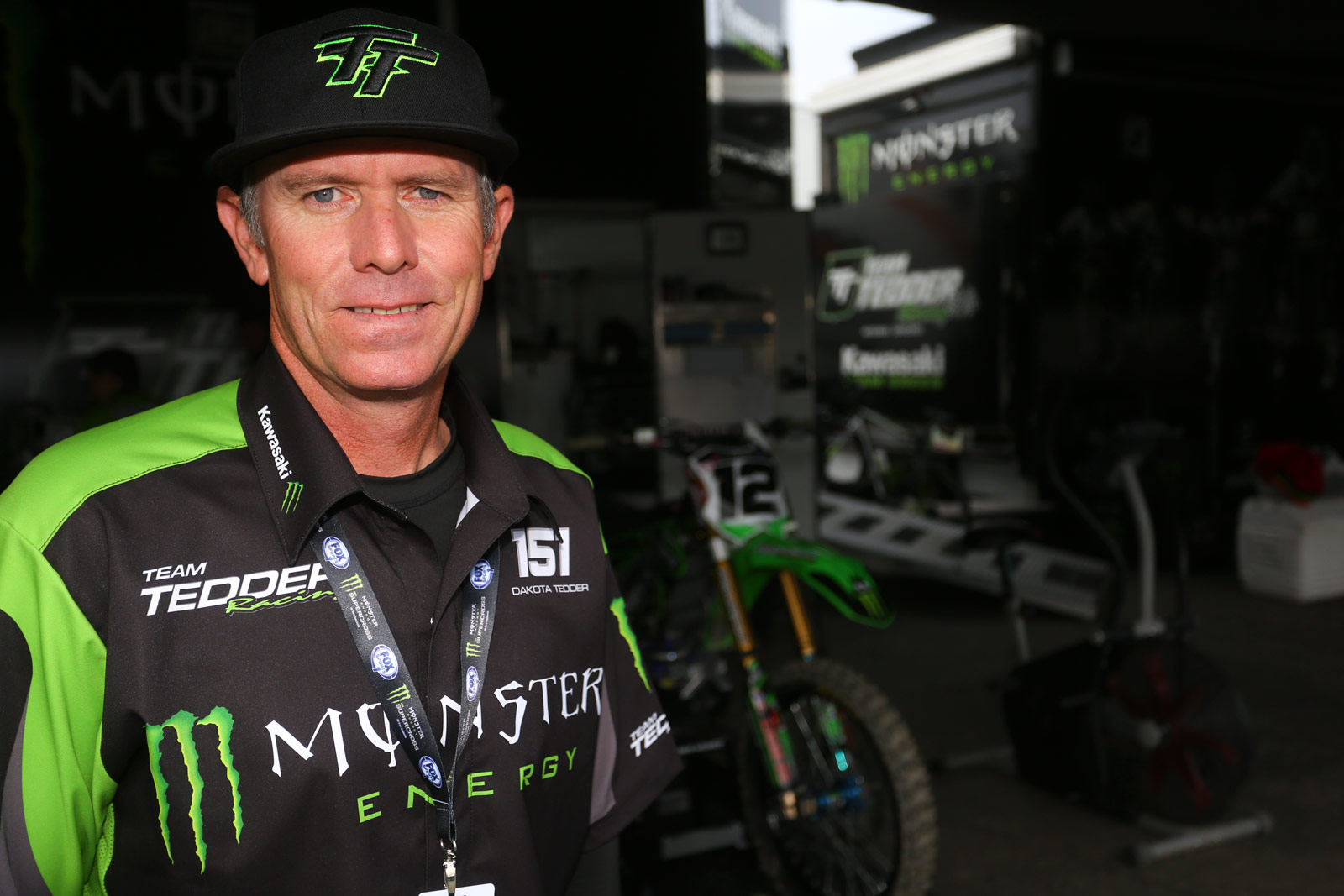 Steve Lamson - Vital MX Pit Bits: Anaheim 1 - Motocross Pictures - Vital MX