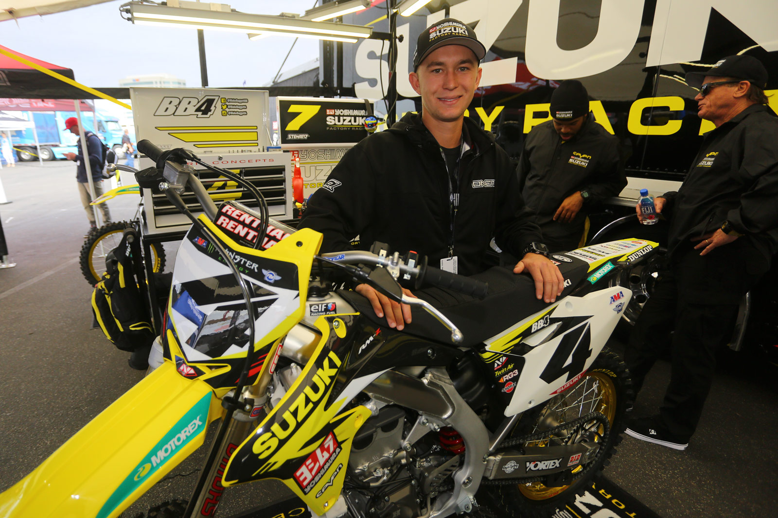 Blake Baggett - Vital MX Pit Bits: Anaheim 1 - Motocross Pictures ...