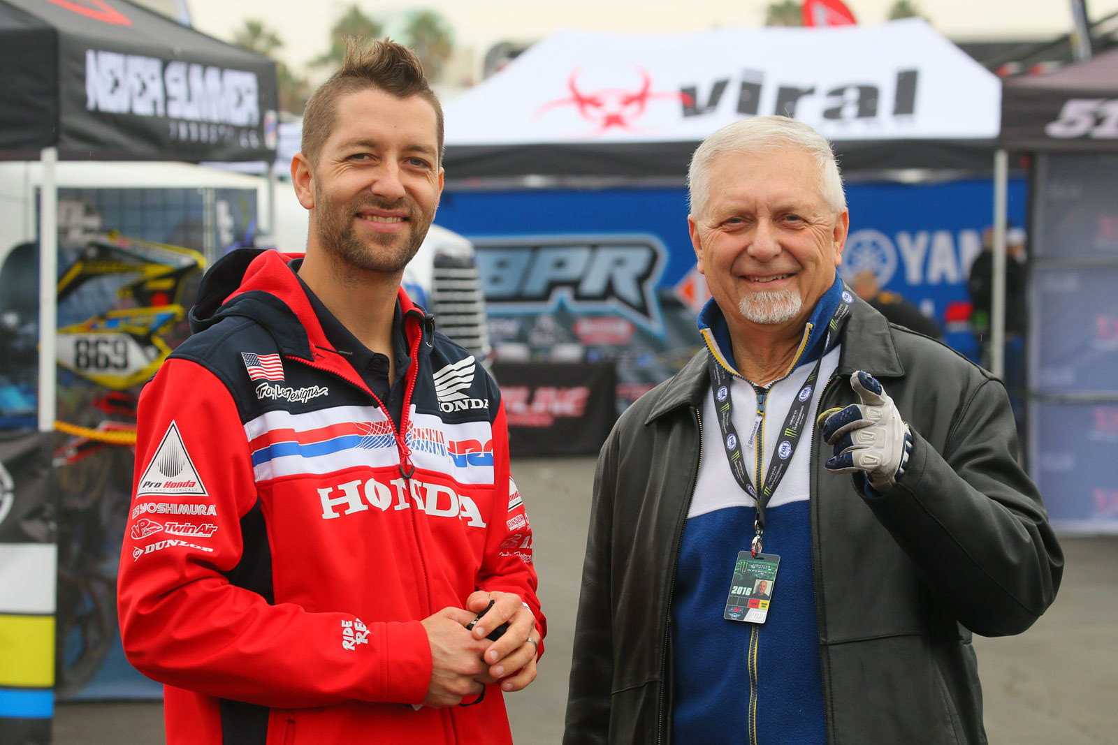 Lars and Gunnar Lindstrom - Vital MX Pit Bits: Anaheim 2 - Motocross ...