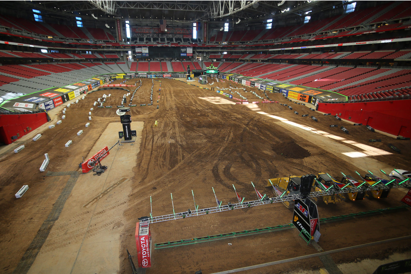University of Phoenix Stadium - Vital MX Pit Bits: Glendale - Motocross ...