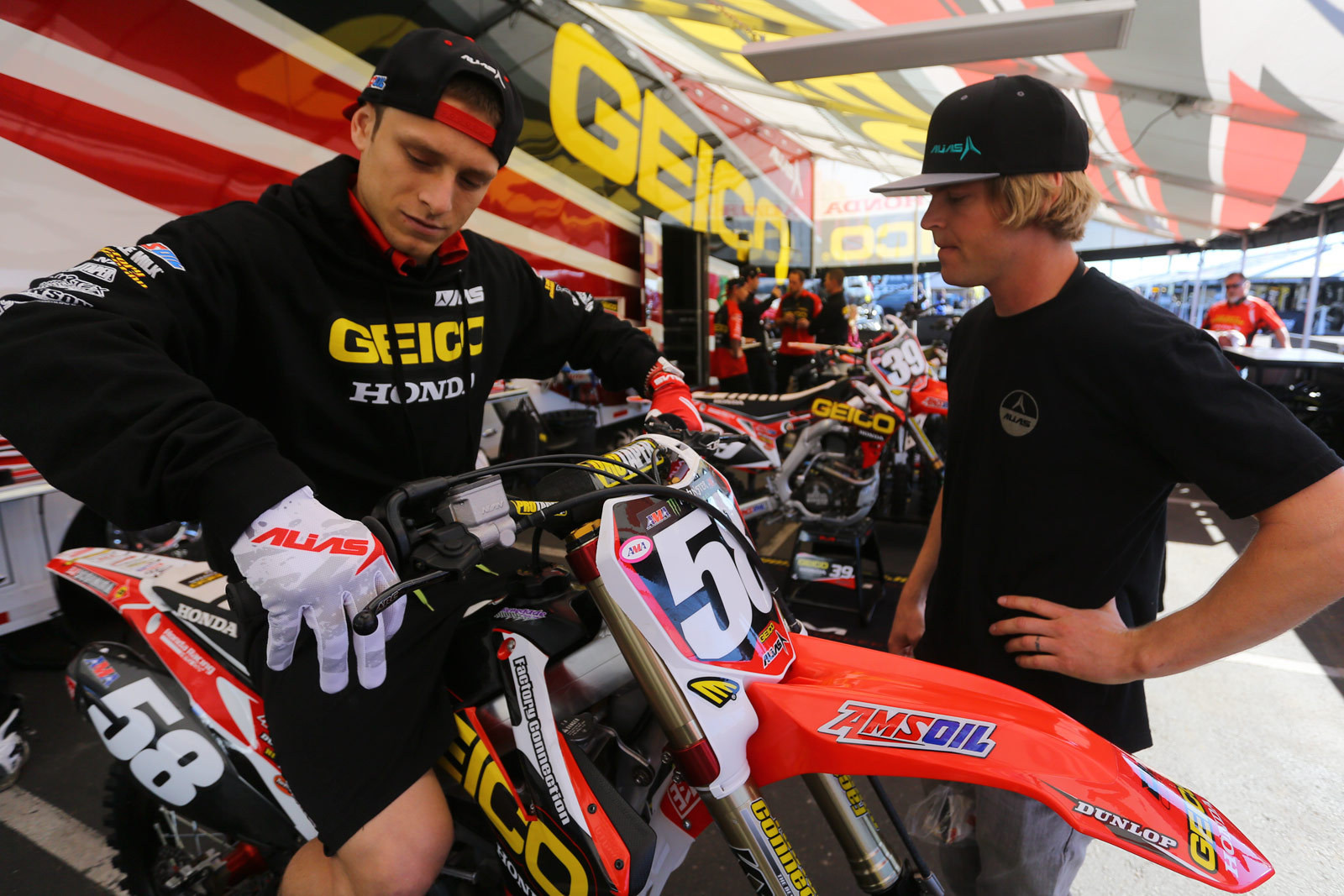 Jimmy DeCotis - Vital MX Pit Bits: Glendale - Motocross Pictures - Vital MX