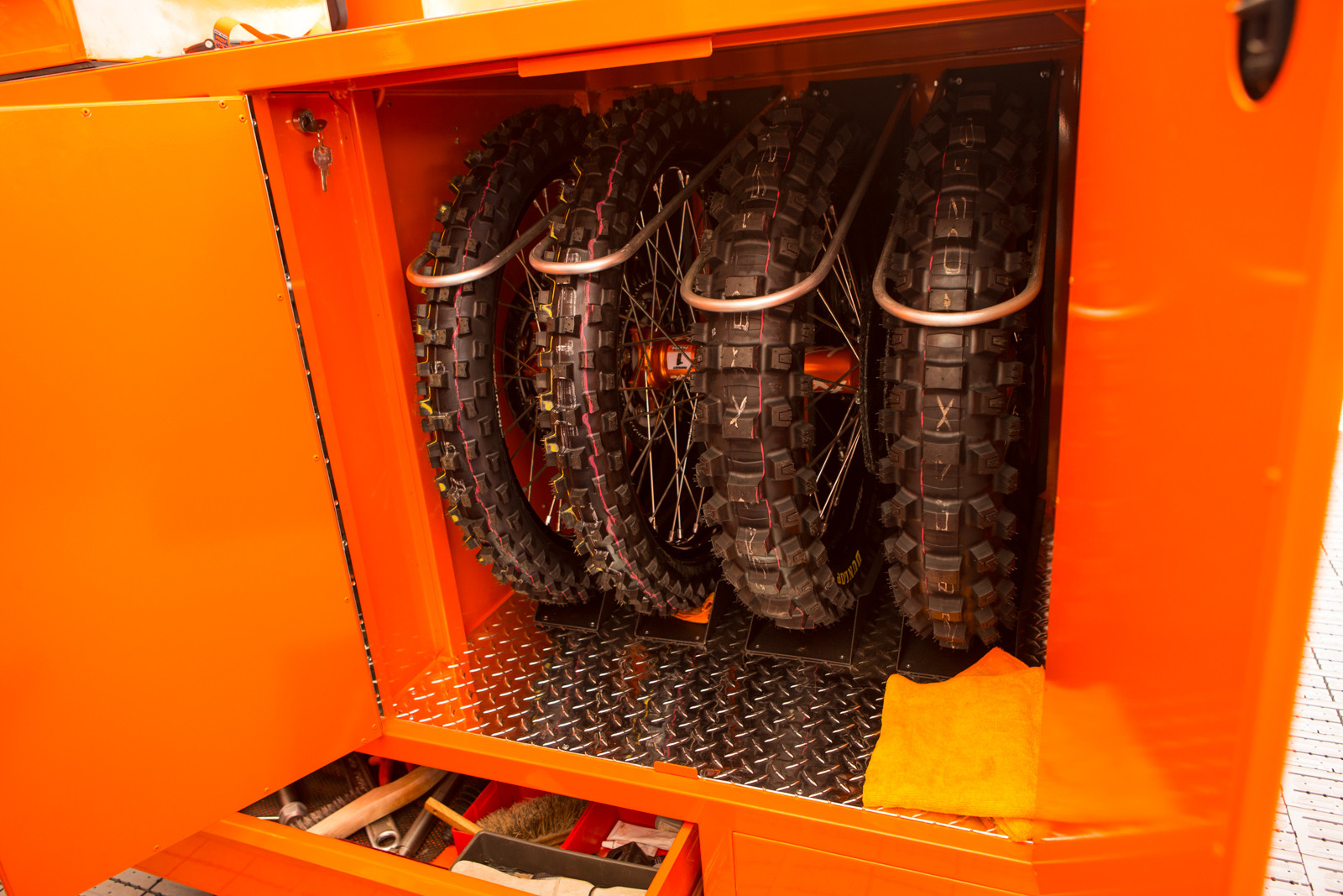 KTM Pit Cart - Vital MX Pit Bits: San Diego 2 - Motocross Pictures ...