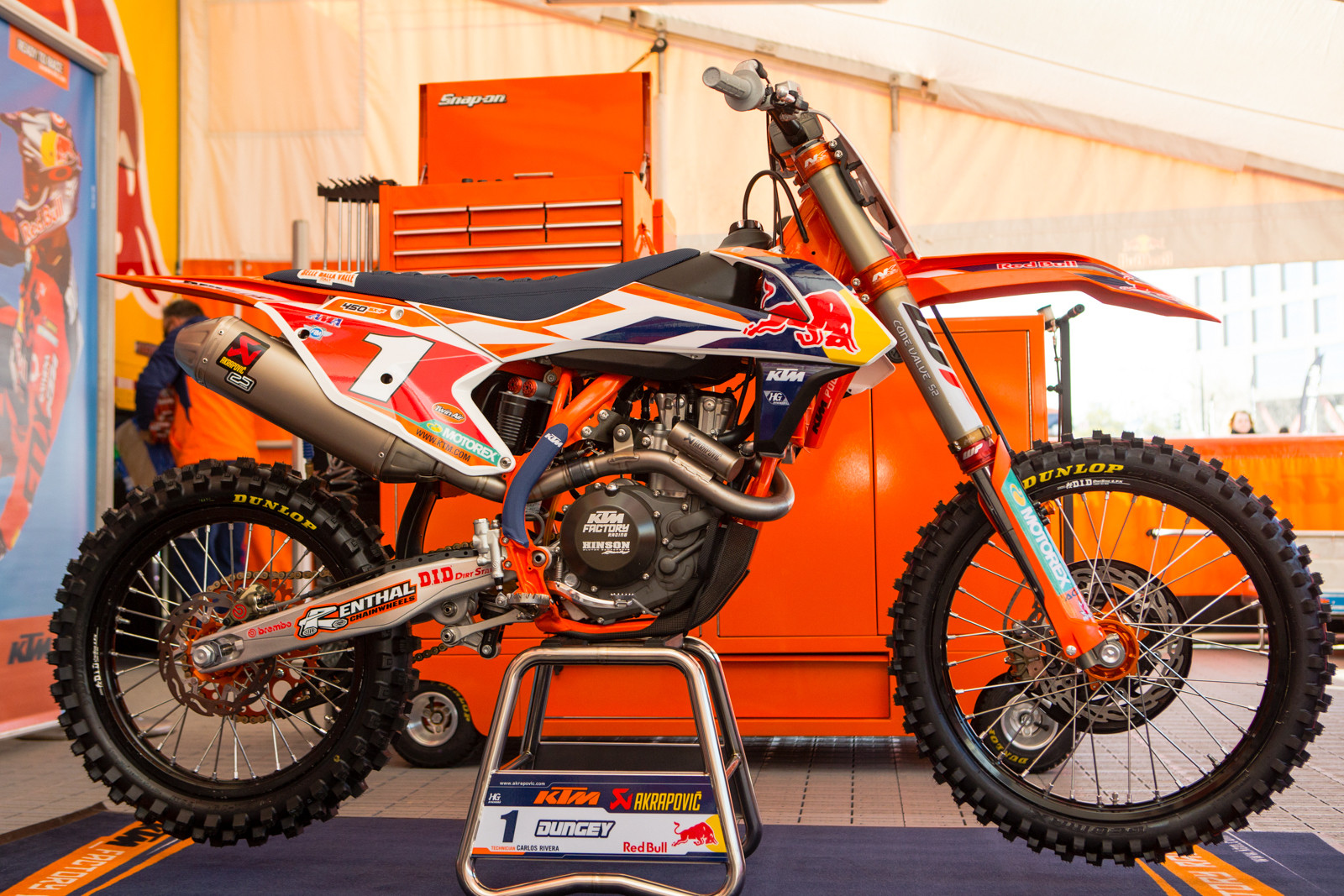 Ryan Dungey's Red Bull KTM 450 SX-F - Vital MX Pit Bits: San Diego 2 ...