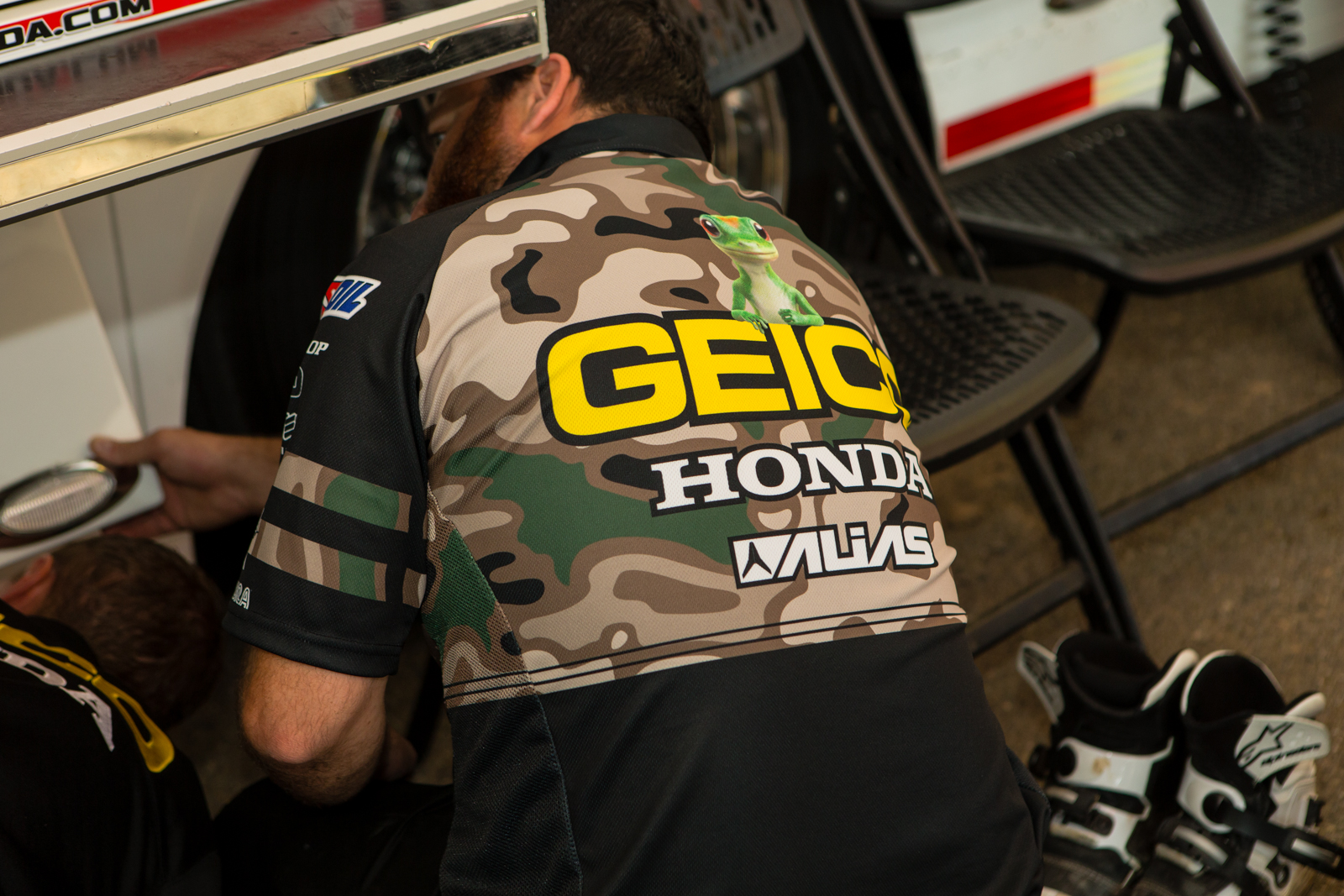 Geico Honda Pit Shirts - Vital MX Pit Bits: San Diego 2 - Motocross ...