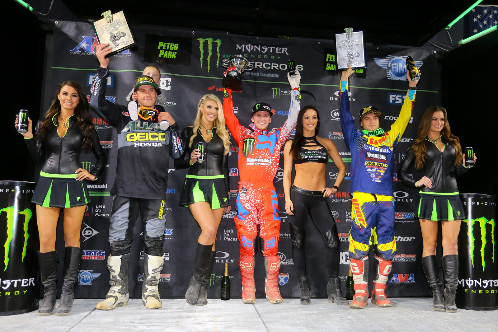 250 podium - Photo Blast: San Diego 2 - Motocross Pictures - Vital MX
