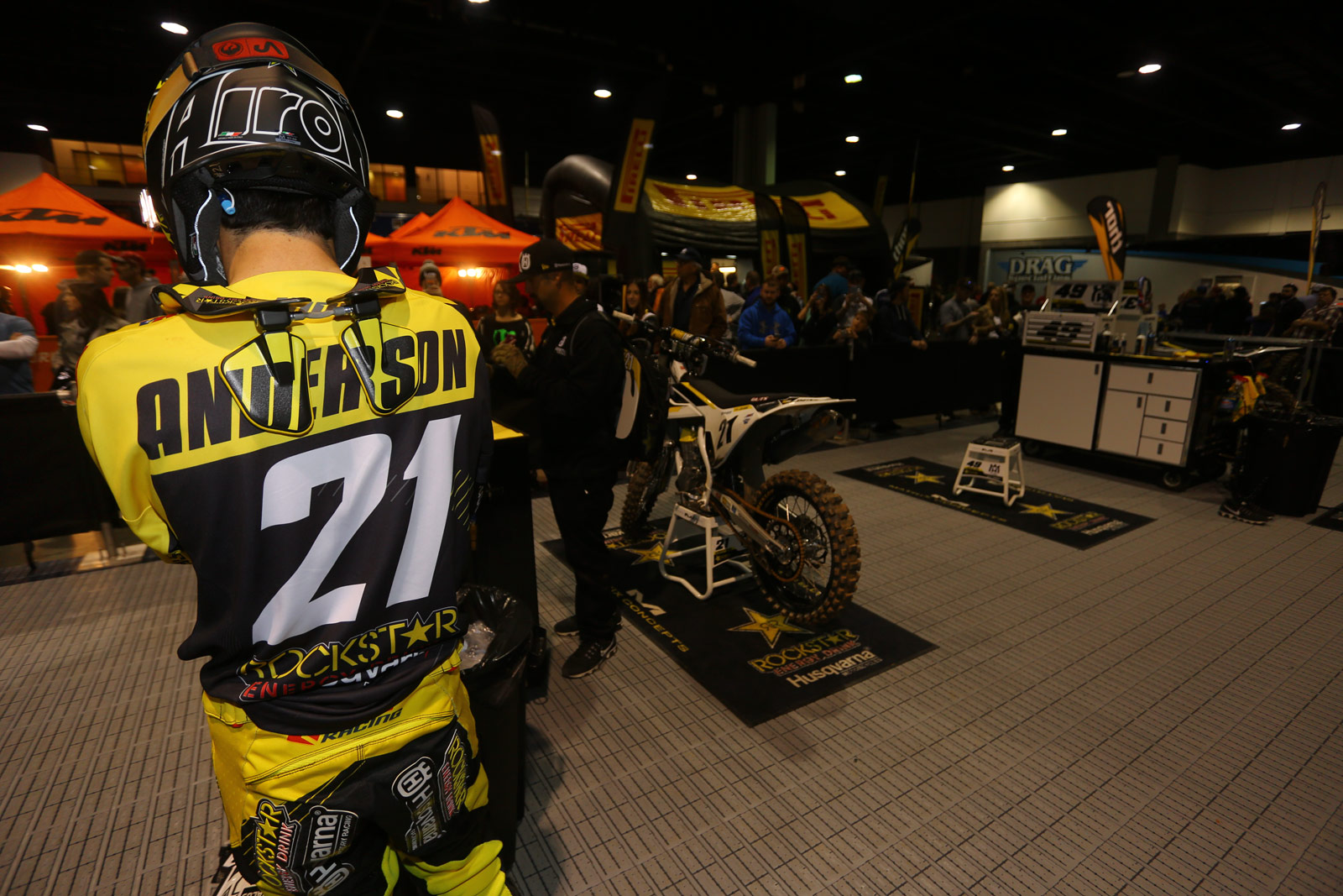 Jason Anderson - Vital MX Pit Bits: Atlanta - Motocross Pictures - Vital MX