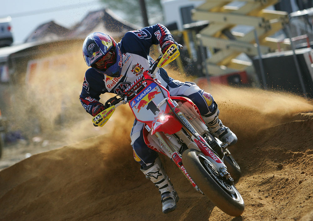 Jeff Ward - 2007 Supermoto Mayhem at the Morongo-Saturday - Motocross ...