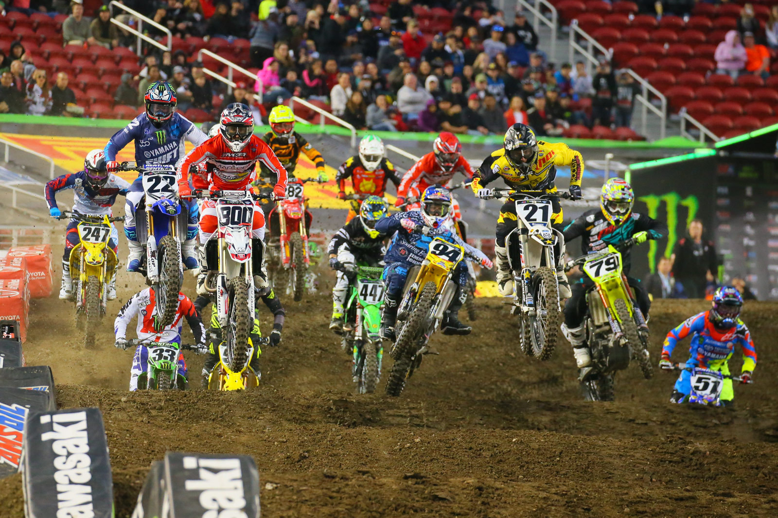 450 Heat Race One Start - Photo Blast: Santa Clara - Motocross Pictures ...