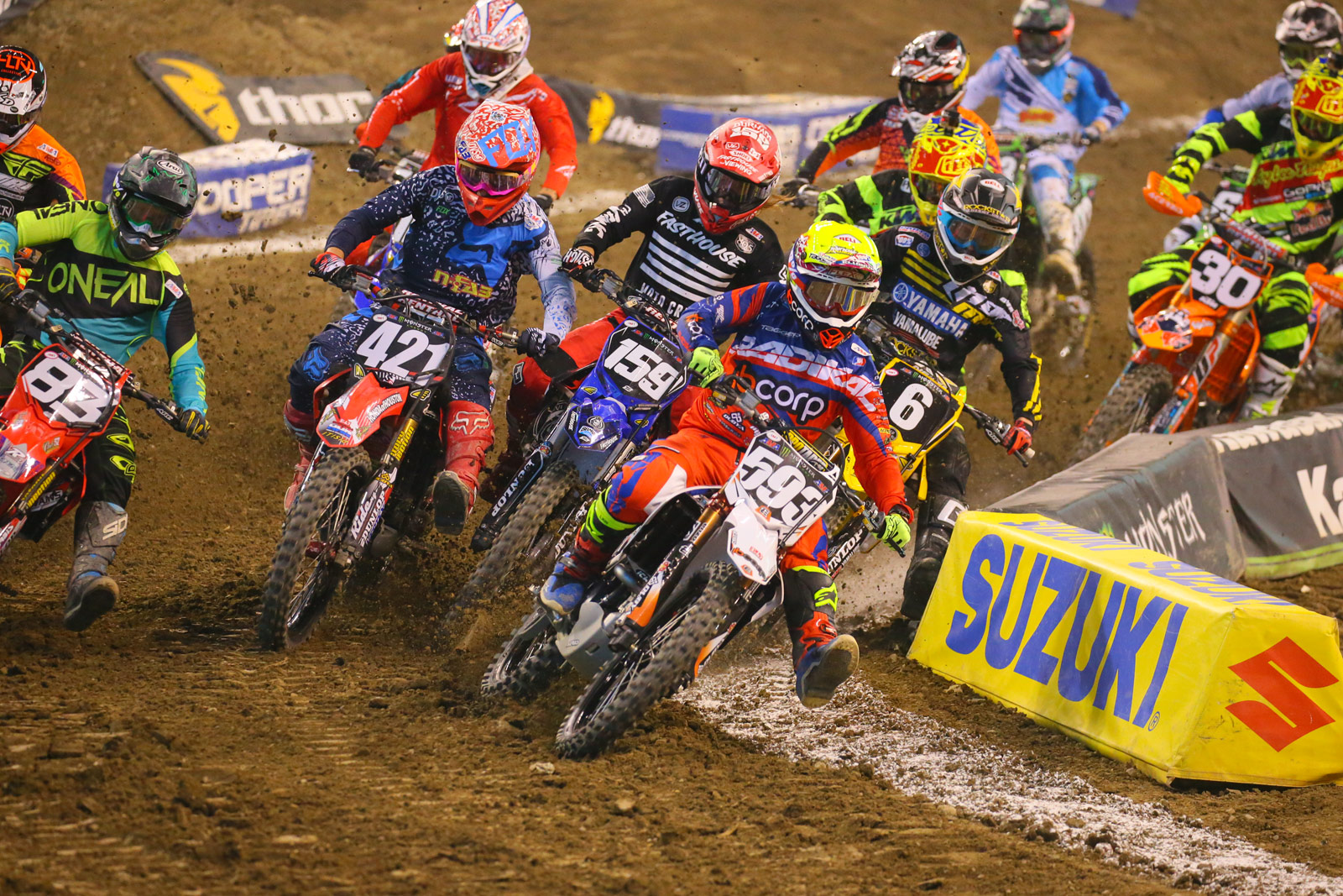 250 Heat Race One Start - Photo Blast: Indianapolis - Motocross ...