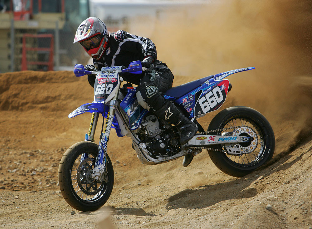 Robbie Smith - 2007 Supermoto Mayhem at the Morongo-Sunday - Motocross ...