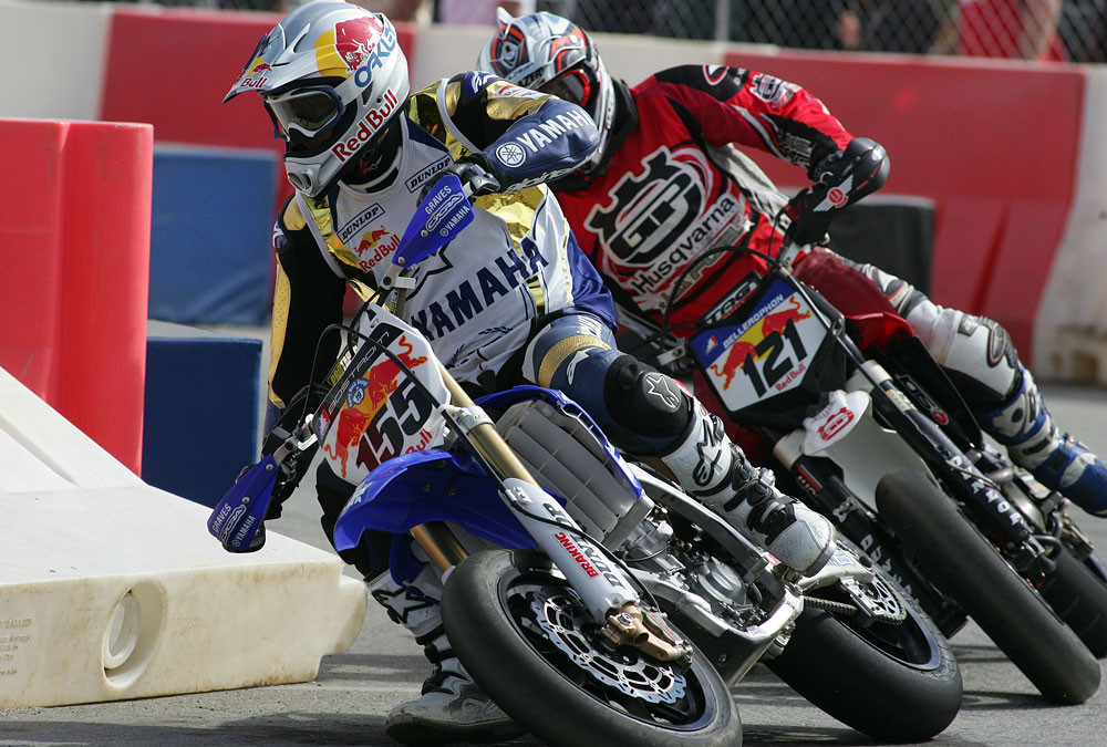 Ben Bostrom - 2007 Supermoto Mayhem at the Morongo-Sunday - Motocross ...