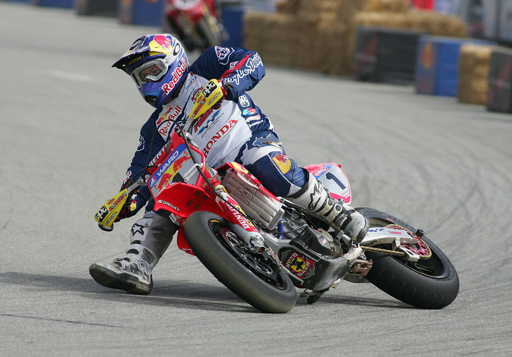 Jeff Ward - 2007 Supermoto Mayhem at the Morongo-Sunday - Motocross ...