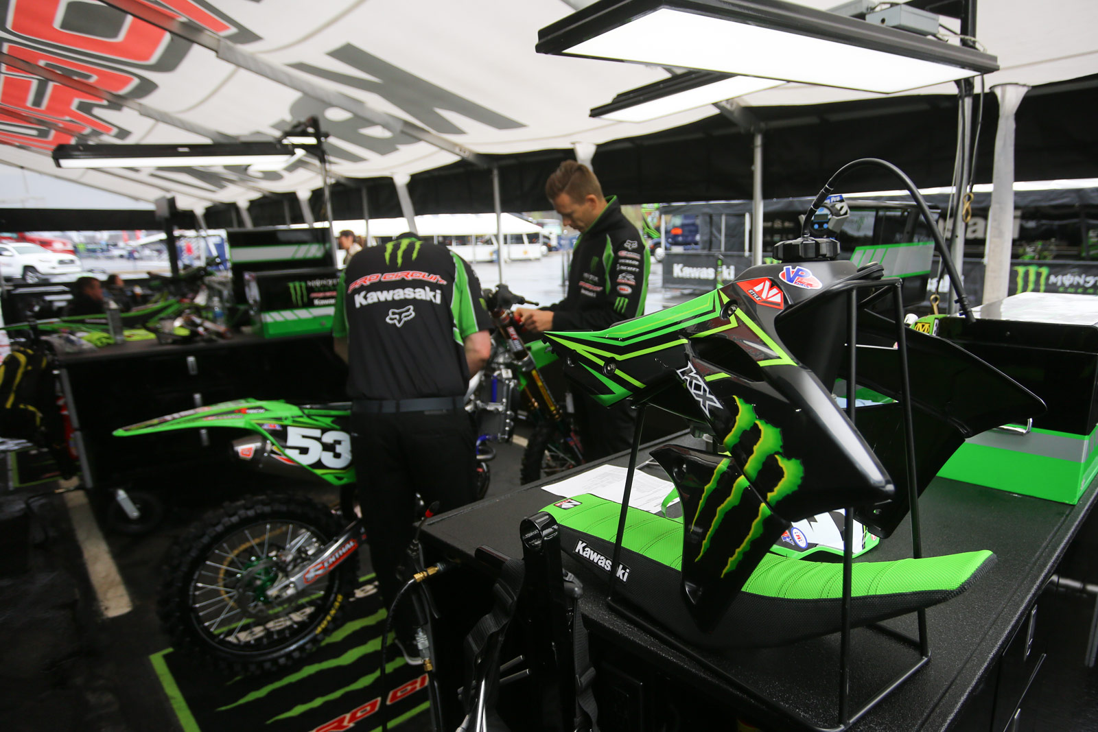 Monster Energy Pro Circuit Kawasaki - Pit Bits: Foxborough - Motocross ...