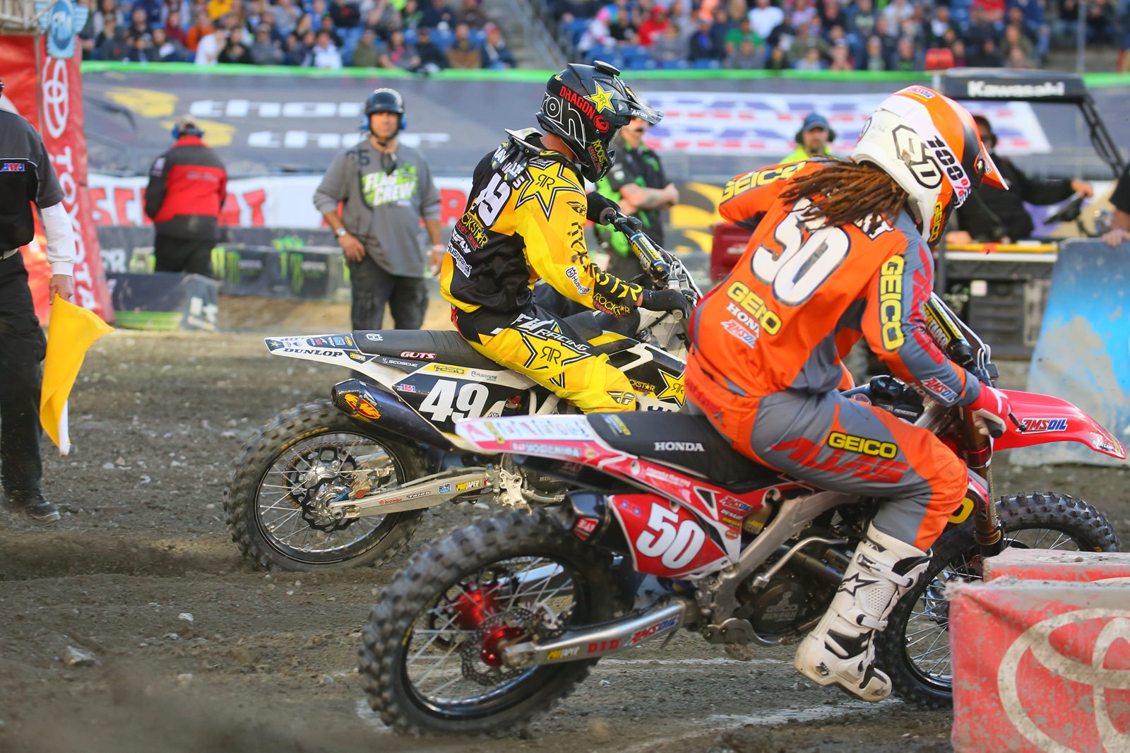 Martin Davalos and Malcolm Stewart - GuyB - Motocross Pictures - Vital MX