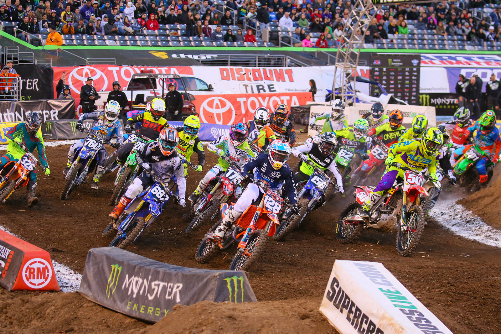East Rutherford Photo Blast - 250 Heat Race One Start - Photo Blast ...
