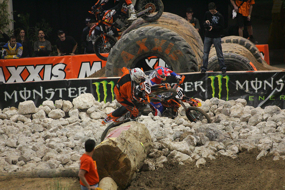 The winning pass 1 - 2007 Maxxis Endurocross Las Vegas - Motocross ...