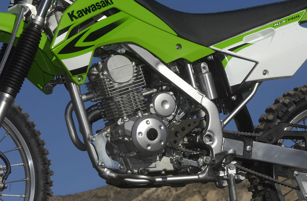 Kawasaki KLX140 engine - 2008 Kawaski KLX140 Ride Impression ...