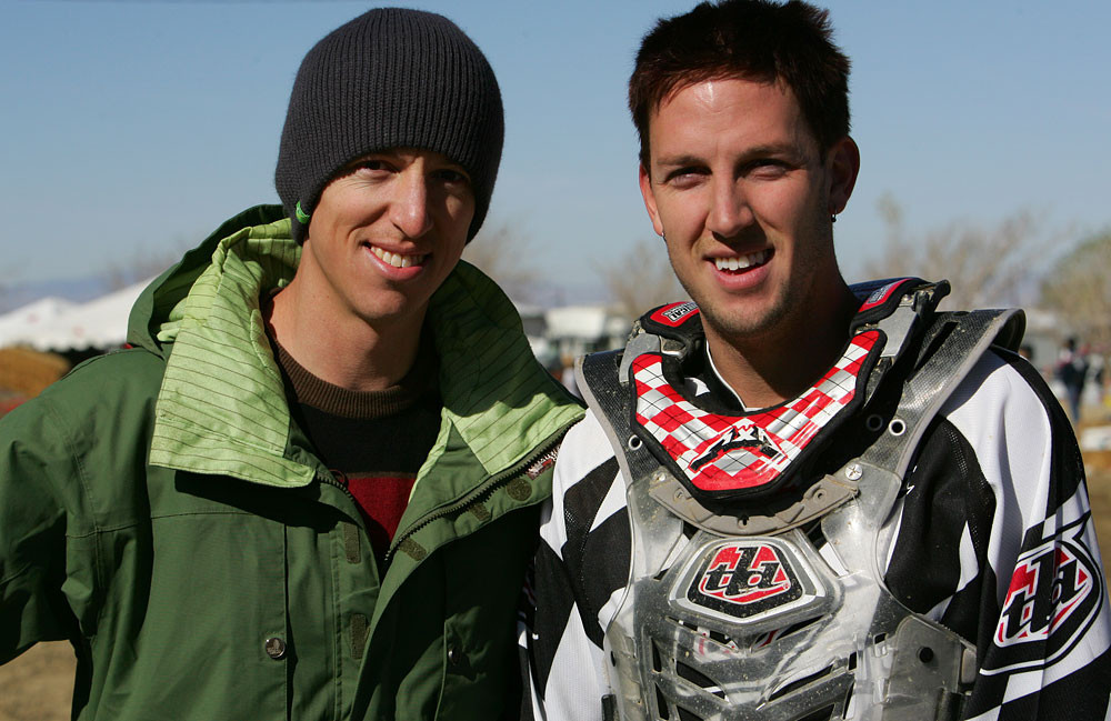 Mike and John Basher - 2007 A Day in the Dirt Saturday - Motocross ...