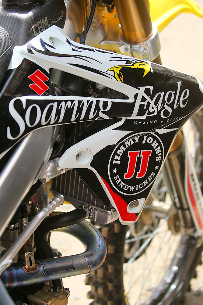 Ken Roczen's RCH Soaring Eagle/Jimmy Johns/Suzuki RM-Z450 - Vital MX ...