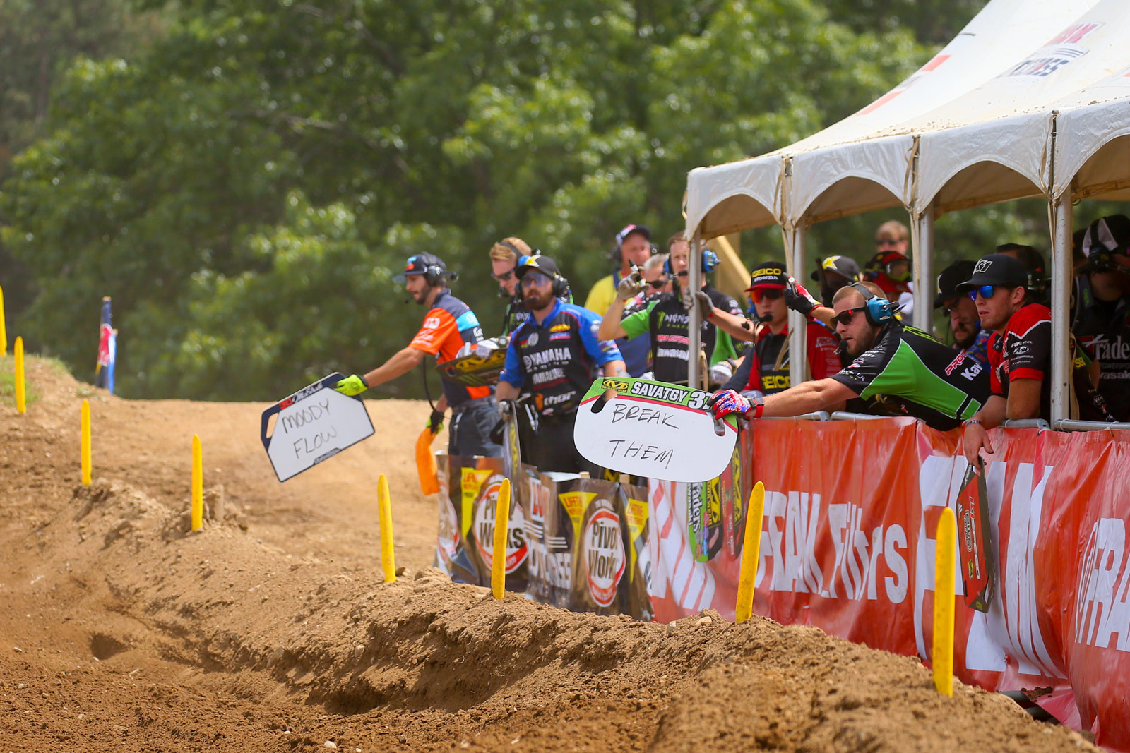 Pit boards - Photo Blast: RedBud - Motocross Pictures - Vital MX