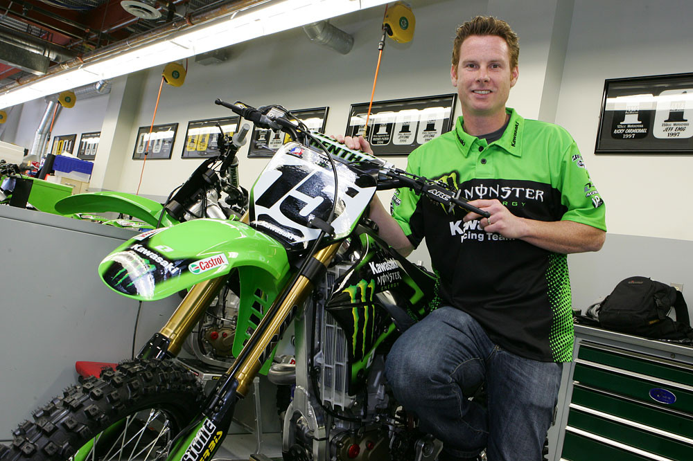 Timmy Ferry - 2008 Monster Energy Kawasaki Supercross Kickoff ...