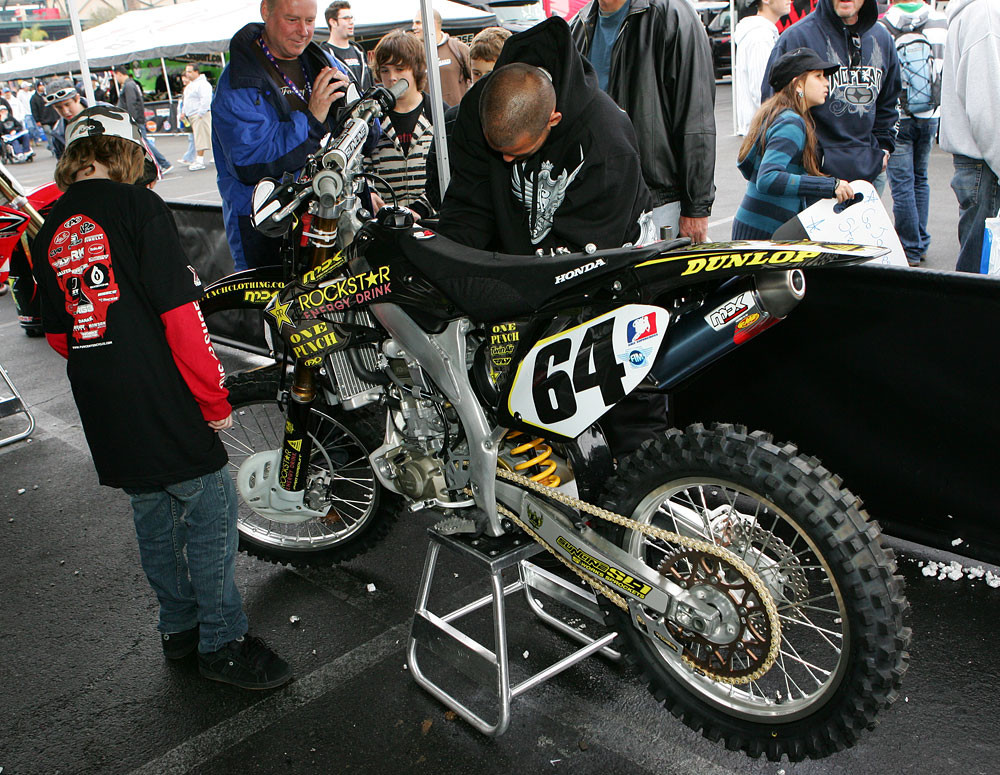 Tyler Evans - Vital MX Pit Bits: Saturday at Anaheim 1 2008 - Motocross ...