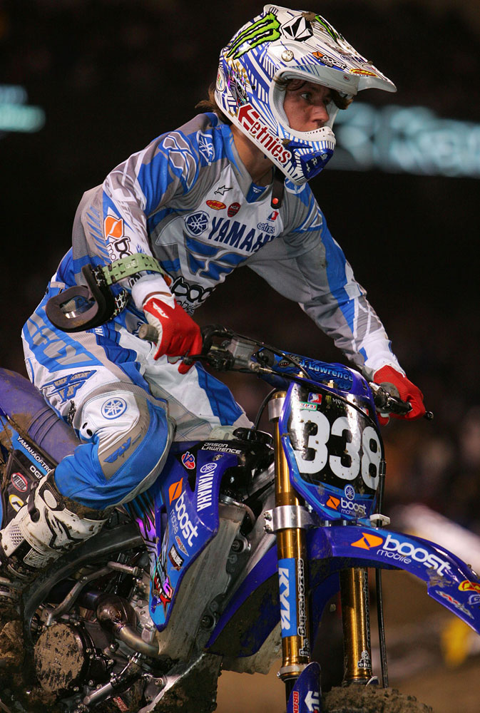 Jason Lawrence - 2008 Monster Energy Supercross: Anaheim 1 - Motocross ...