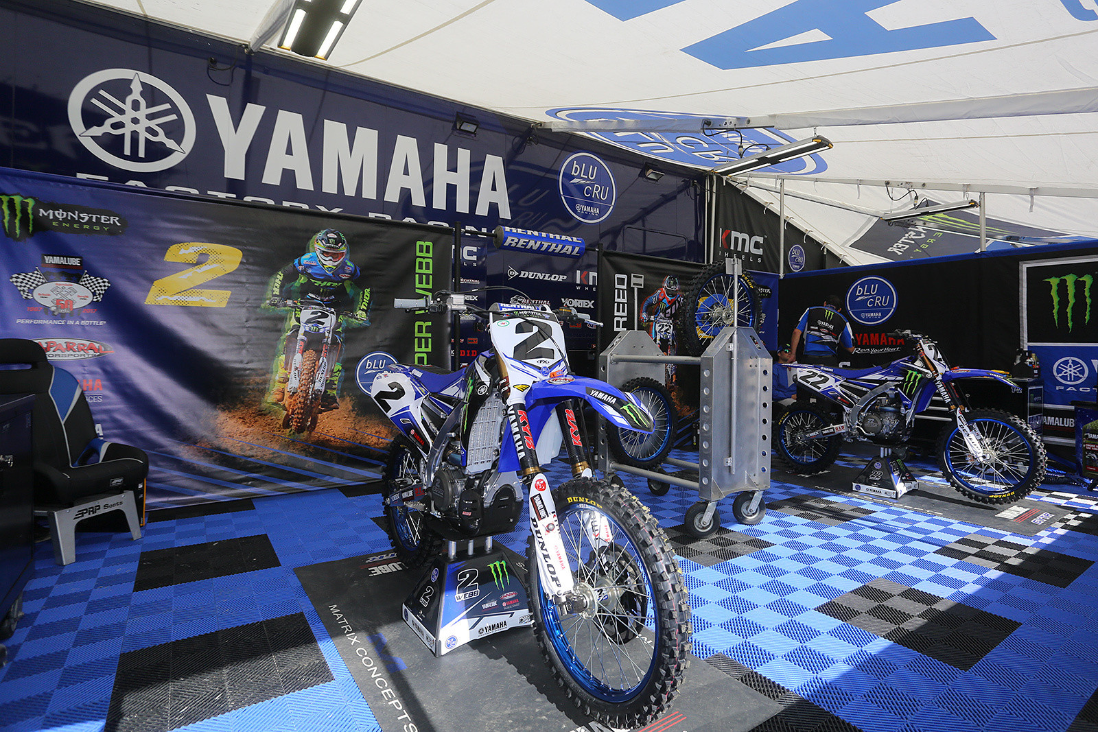 Monster Energy/Yamalube/Chaparral/Yamaha Financial Services/Yamaha ...