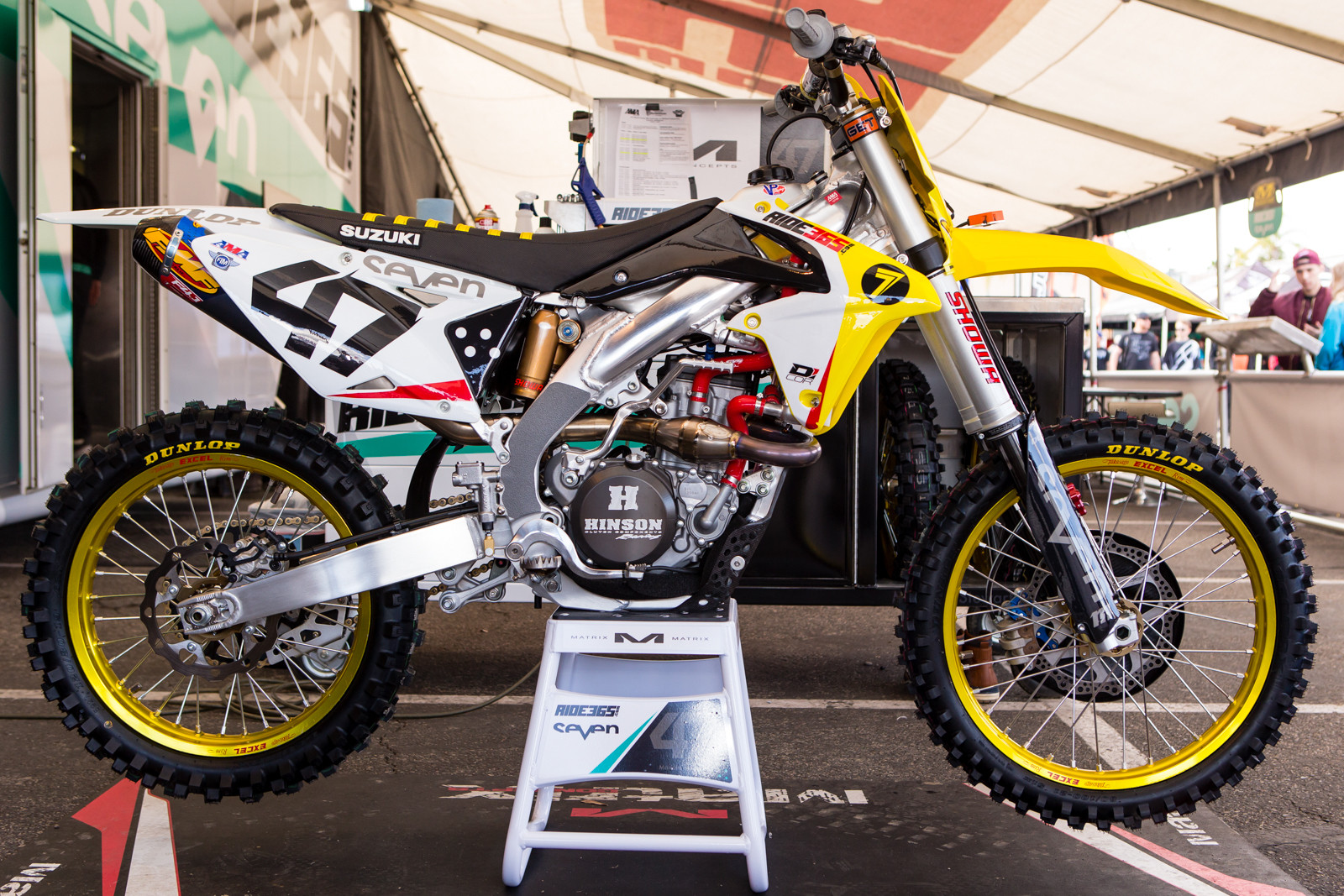 Malcolm Stewart's RIDE365.com/Stewart Racing RM-Z450 - Vital MX Pit ...