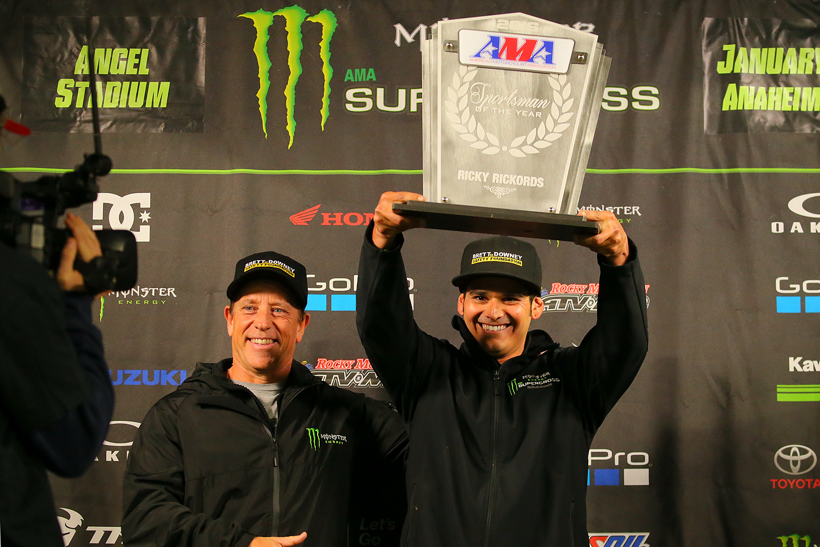 Ricky Rickords and Jim Downey - Photo Blast: Anaheim 2 - Motocross ...