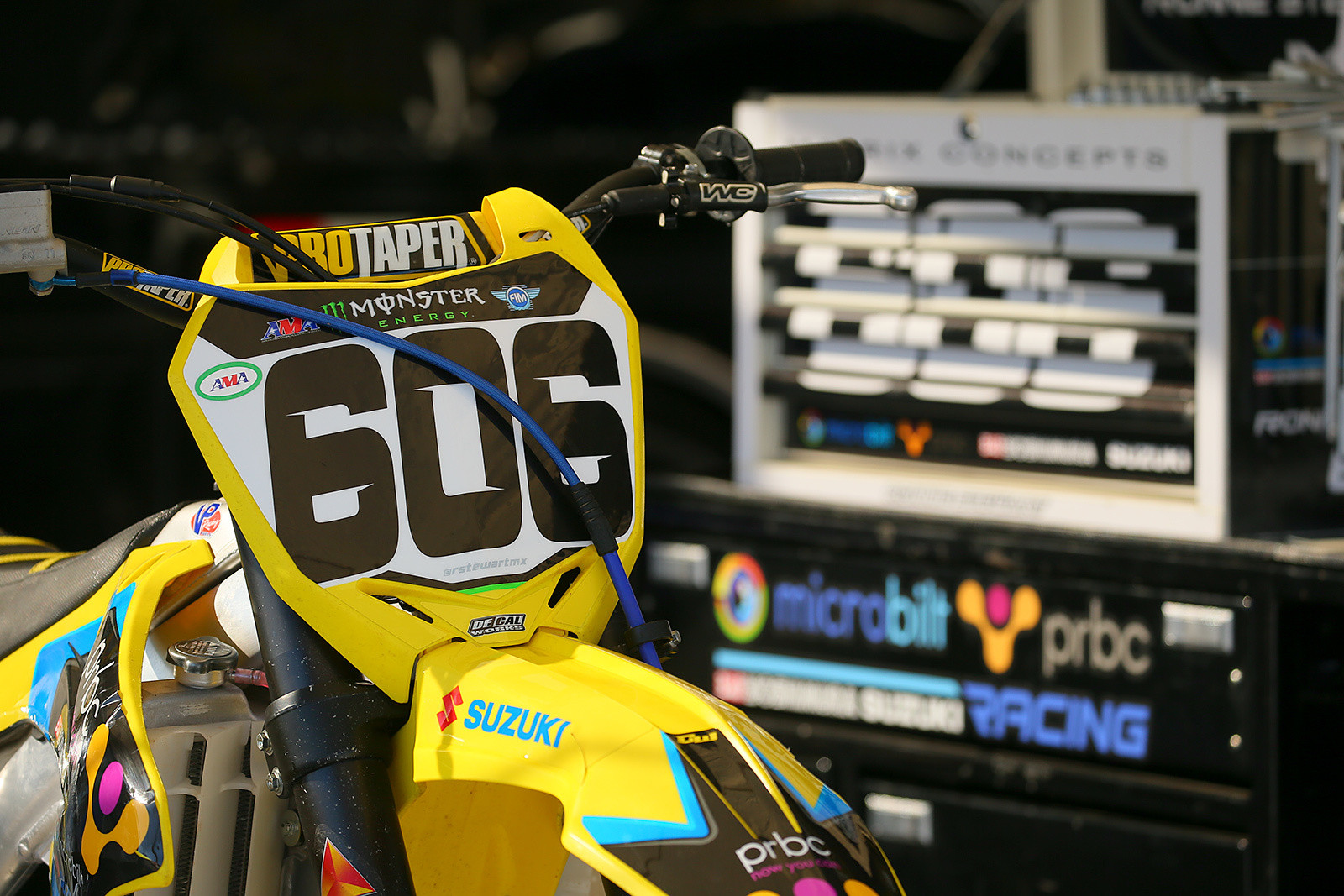 Ronnie Stewart - Vital MX Pit Bits: Glendale - Motocross Pictures ...