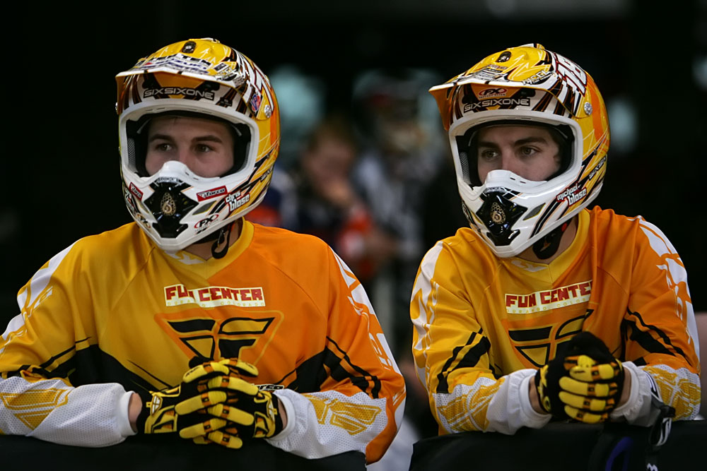 Chris and Michael Blose - Vital MX Pit Bits: Phoenix 2008 - Motocross ...