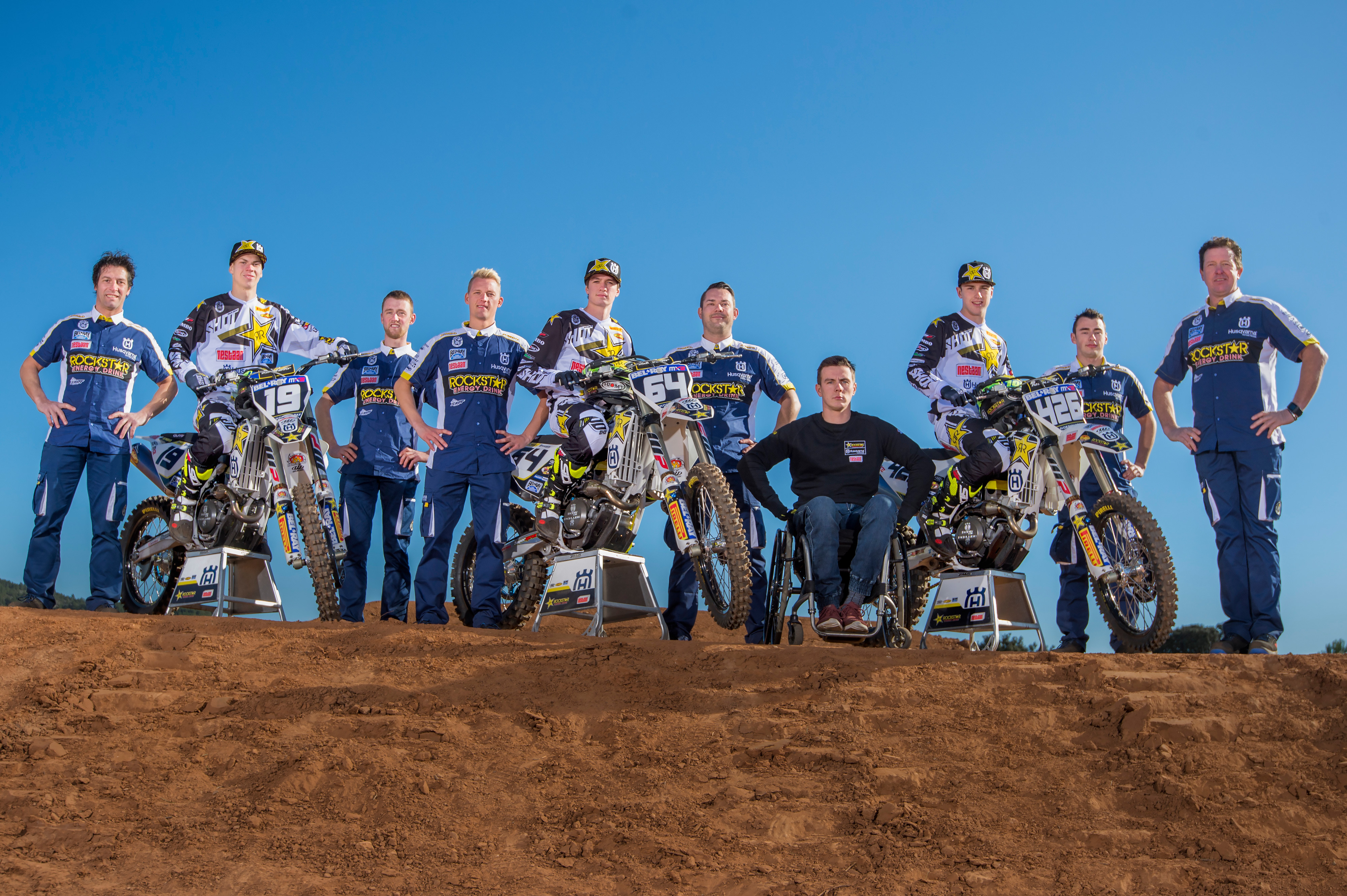 Rockstar Energy Husqvarna Factory Racing MX2 Team - Rockstar Energy ...
