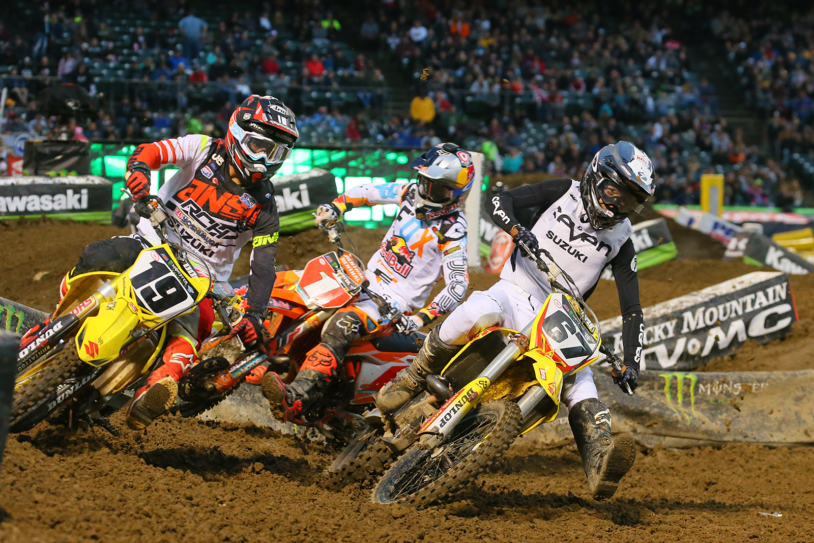 Justin Bogle, Ryan Dungey, and Jimmy Albertson - Photo Blast: Oakland ...