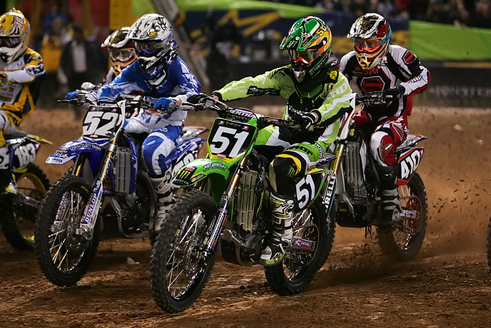 Austin Stroupe - 2008 Monster Energy Supercross: Phoenix - Motocross ...