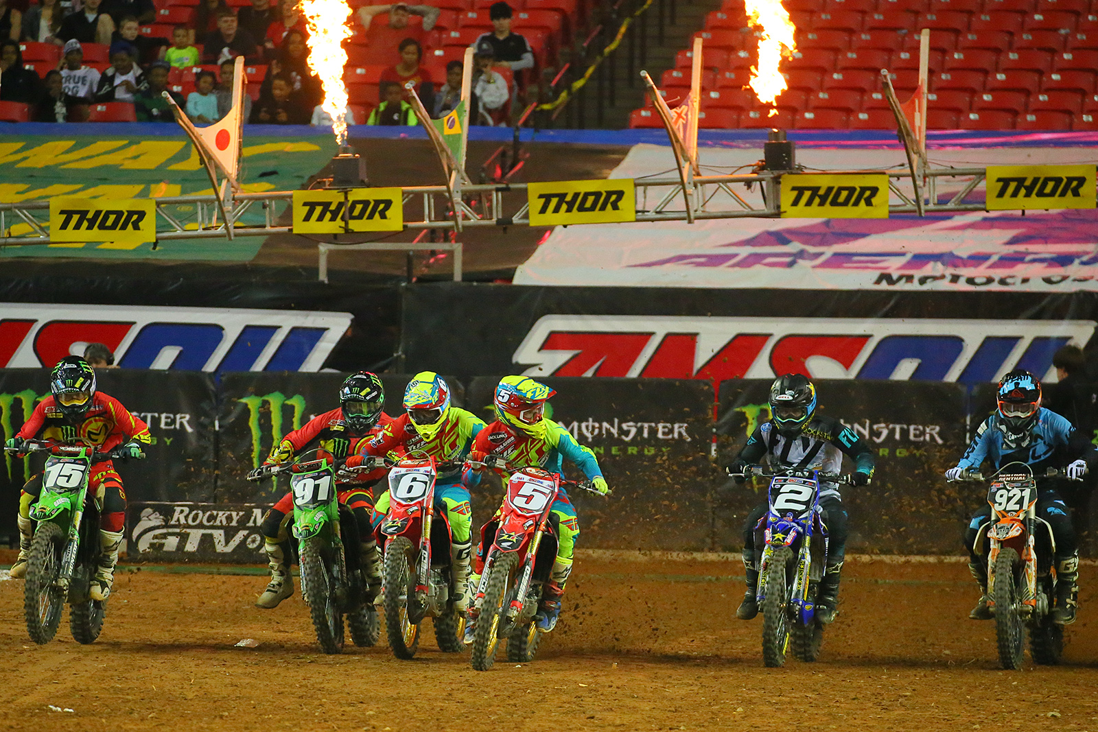 250 AX Main Event Two Start - Photo Blast: Atlanta Arenacross ...