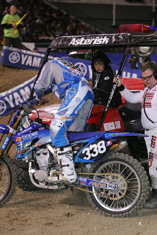 Jason Lawrence - 2008 Monster Energy Supercross: Anaheim 2 - Motocross ...