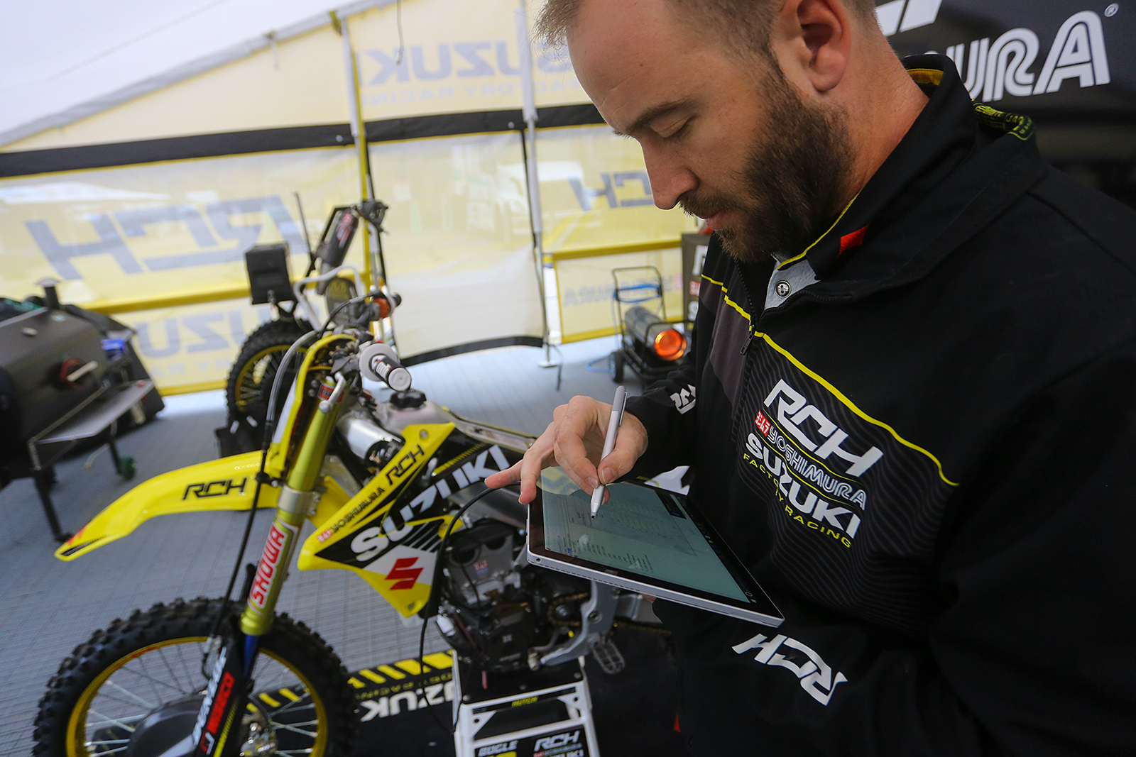 RCH/Yoshimura/Suzuki Factory Racing - Vital MX Pit Bits: Indianapolis ...