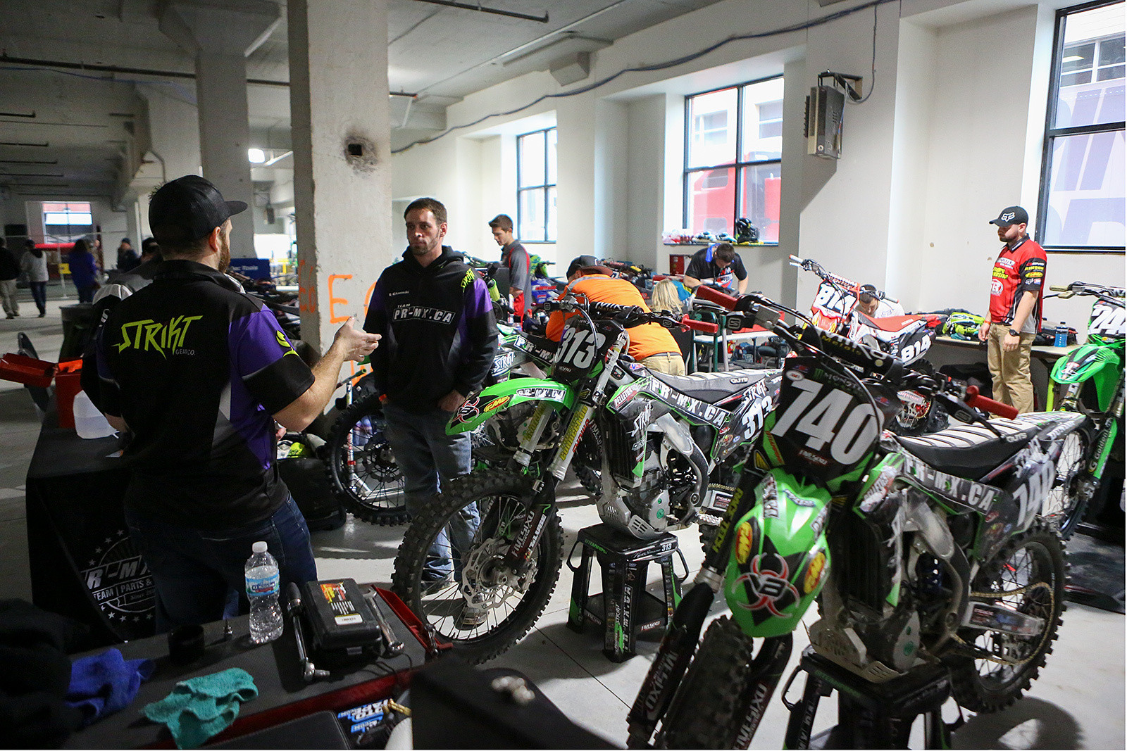 Inside pits - Pit Bits: Detroit - Motocross Pictures - Vital MX