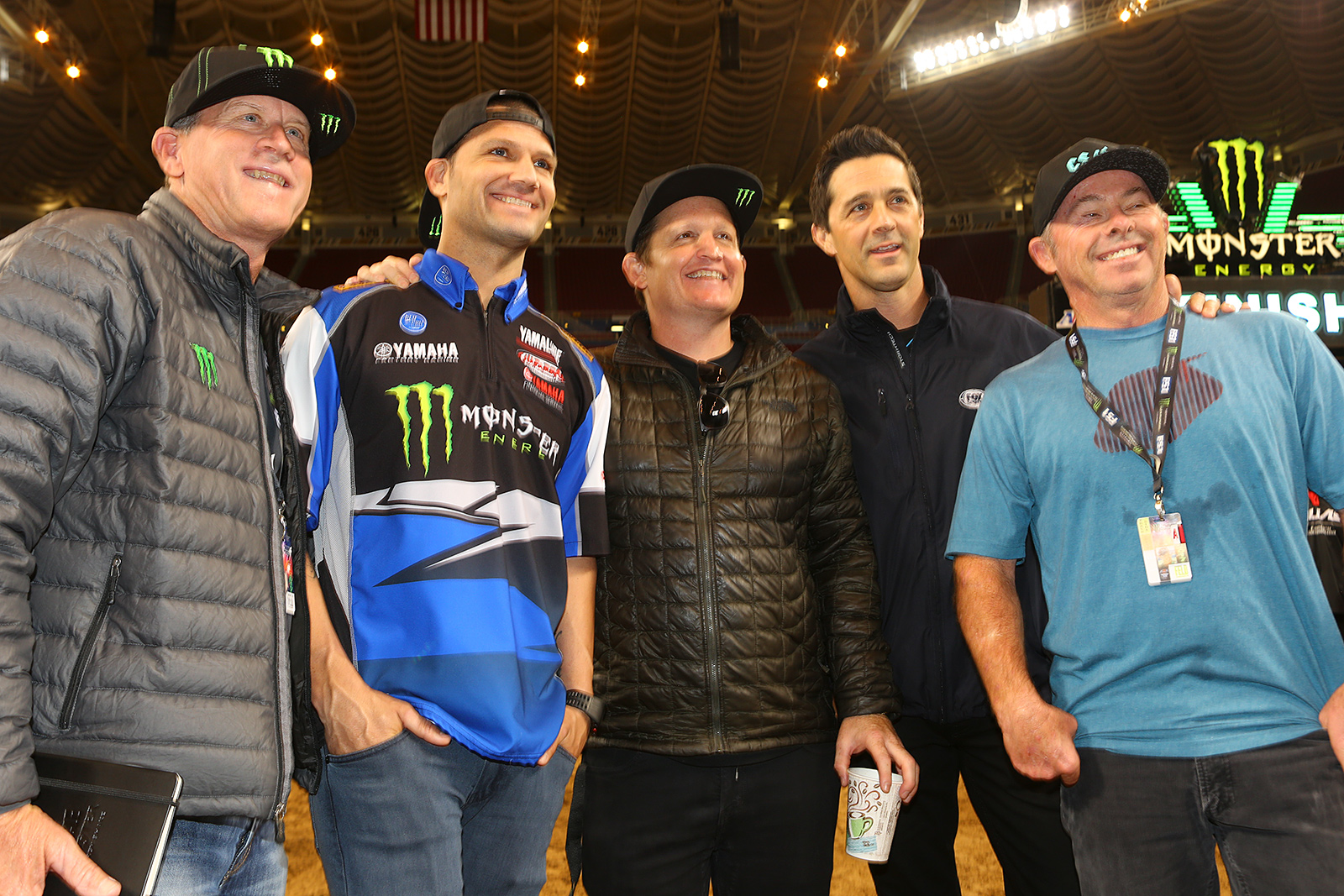 Johnny O'Mara, Chad Reed, Ricky Carmichael, Jeff Emig, and Jeff Ward ...